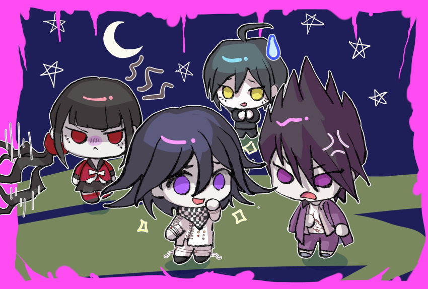 Safebooru - 1girl 3boys