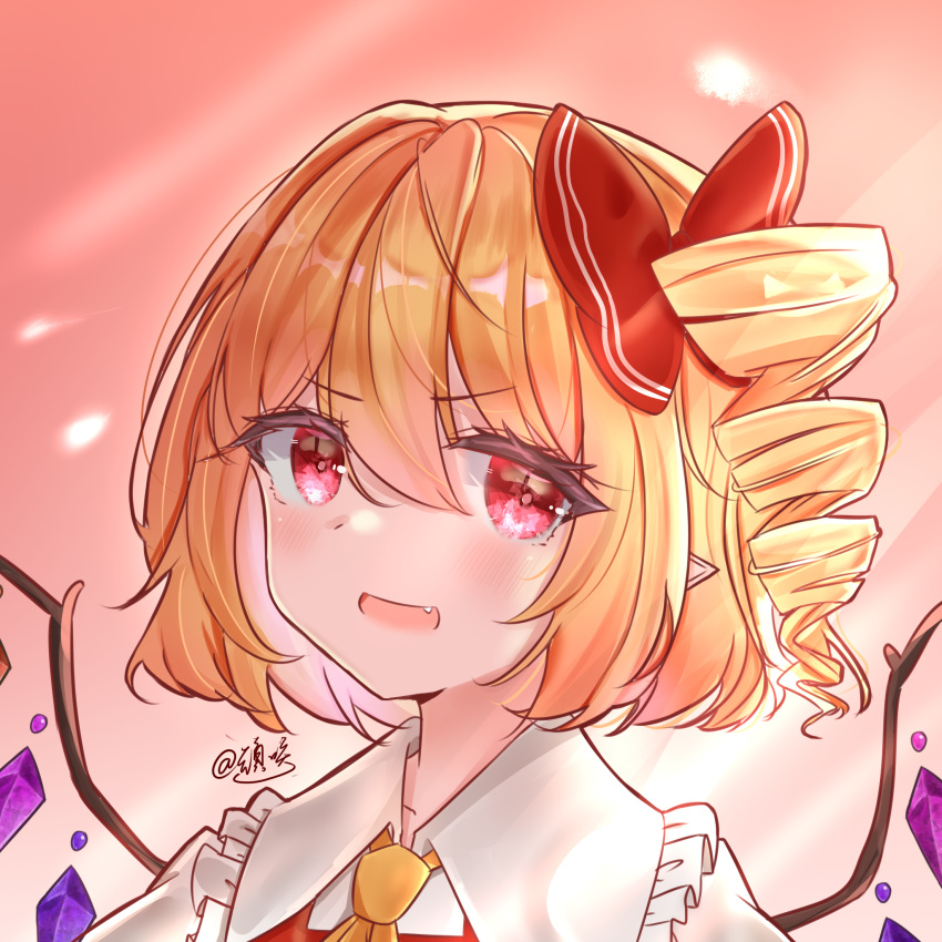 Safebooru - 1girl 2091966 alternate hairstyle ascot blonde hair crystal ...