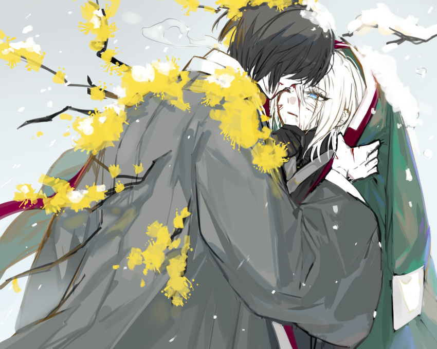 Safebooru - 1boy 1girl black gloves blade lineage (identity) (project ...