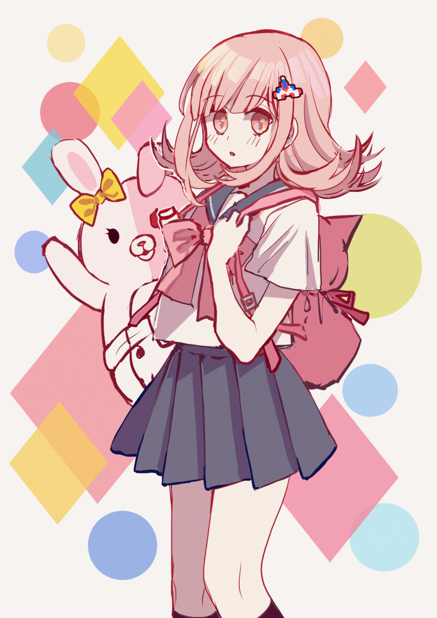 Safebooru - 1girl absurdres alternate costume animal bag blush bow ...