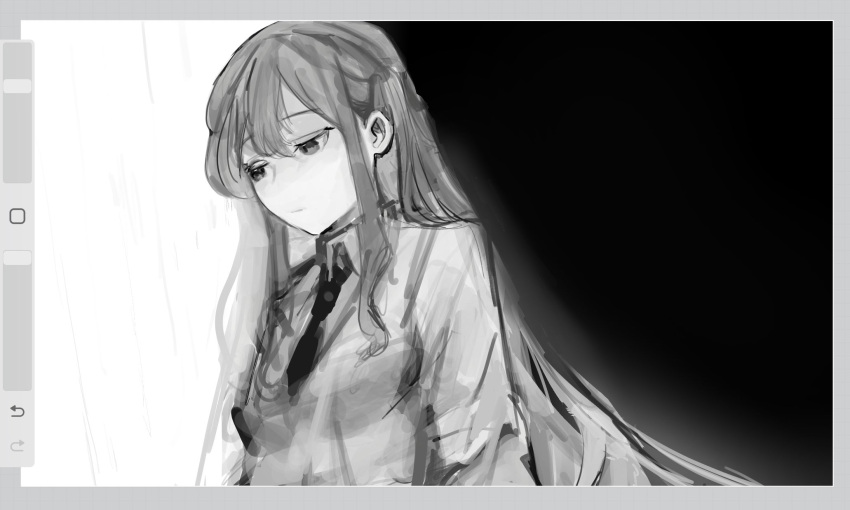 Safebooru - 1girl art program in frame bang dream! bang dream! it's mygo!!!!! chinese commentary ...