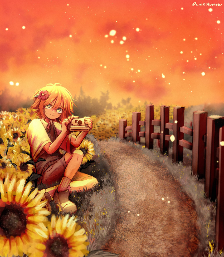 Safebooru - 1boy antenna hair artist name basil (faraway) (omori) basil ...