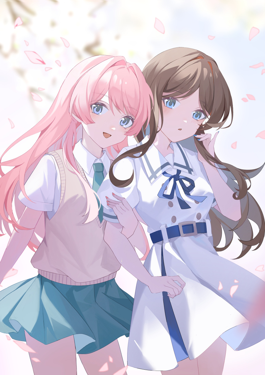 Safebooru - 2girls absurdres bang dream! bang dream! it's mygo!!!!! belt blue belt blue eyes ...