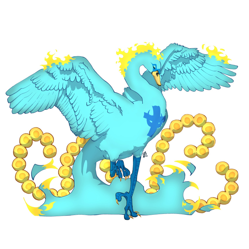 Safebooru - 1boy absurdres alternate form anchor tattoo bird chest ...