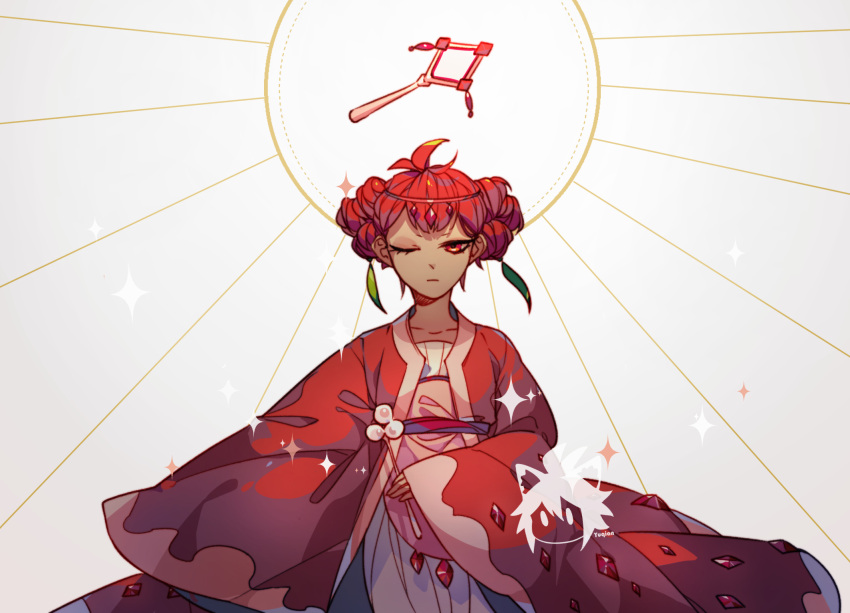 Safebooru - 1girl colored eyelashes cookie run dark skin double bun ...