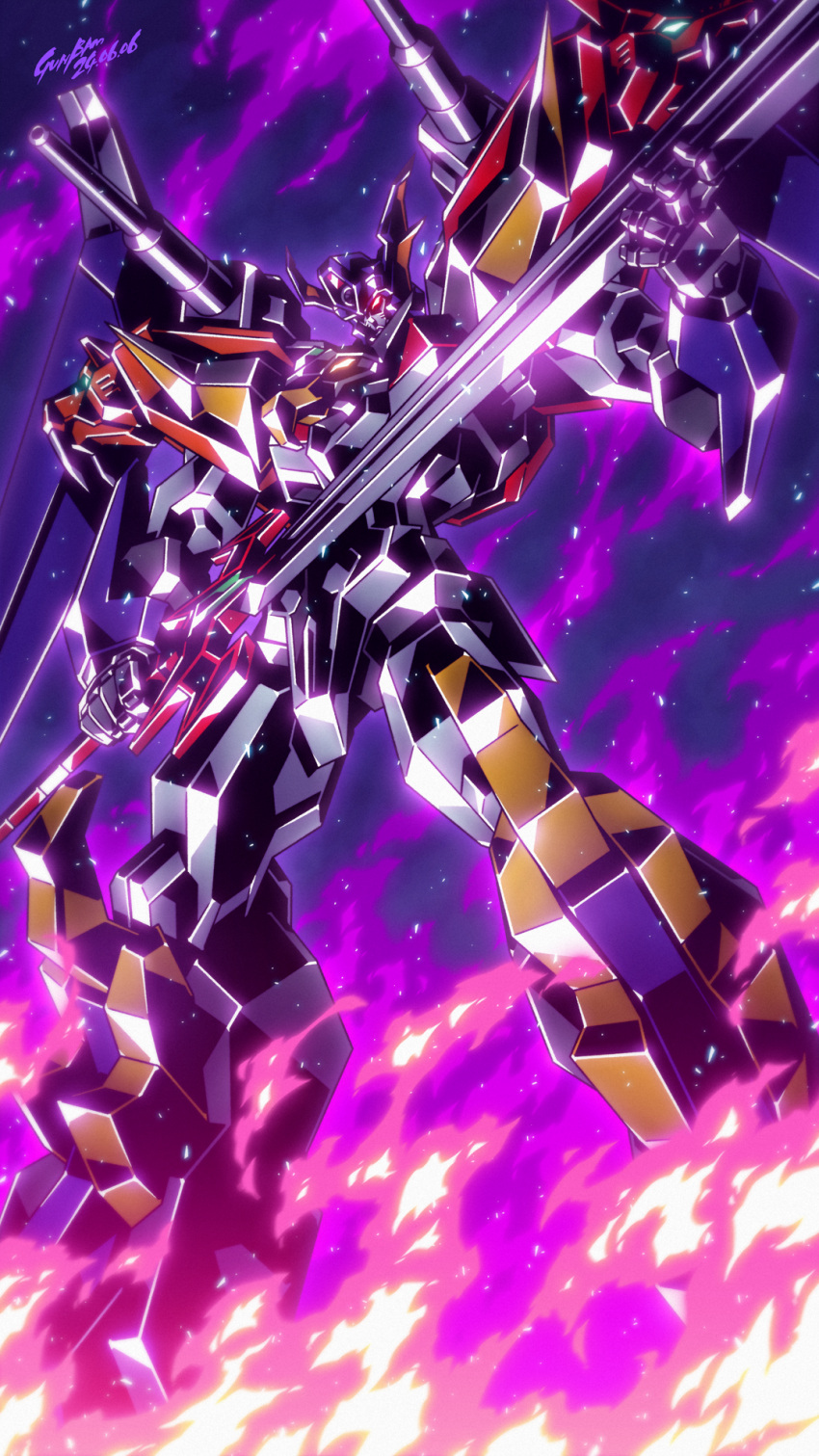 Safebooru - armor babamba burning draias (taiyou no yuusha fighbird ...