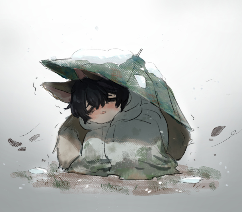 Safebooru - 1boy akantai closed eyes coat e.g.o (project moon) full ...