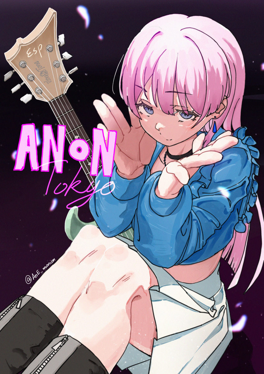 Safebooru - 1girl absurdres anemonism bang dream! bang dream! it's mygo!!!!! black choker black ...