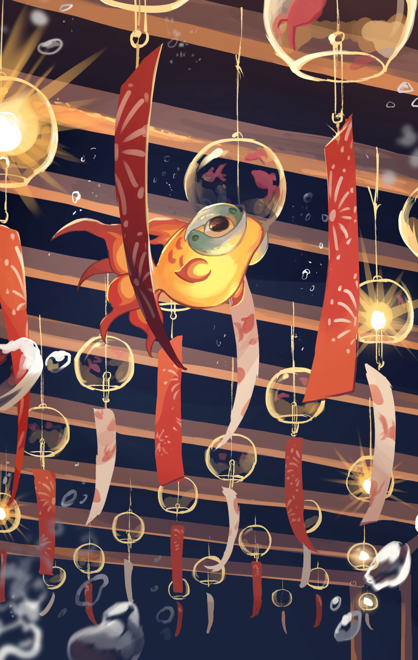 Safebooru - animal print beads bubble chi-yu (pokemon) colored skin ...