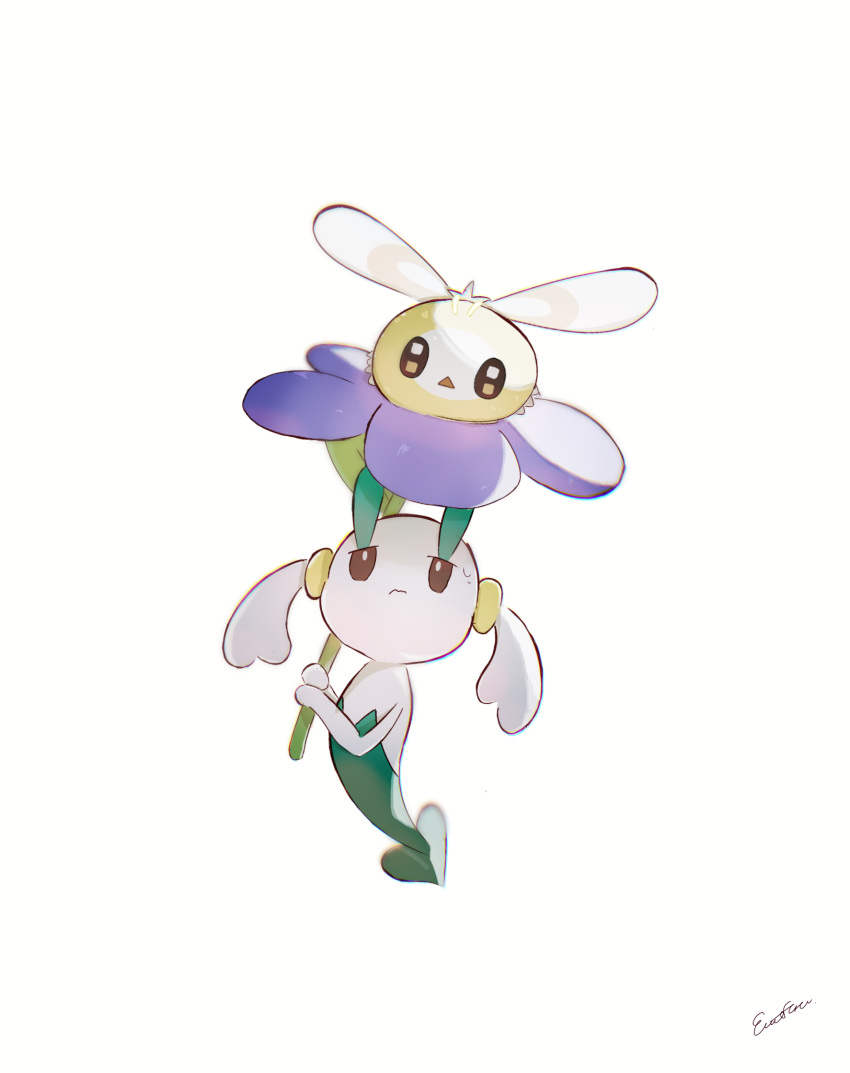 Safebooru - cutiefly emofuru (vktd5442) floette floette (blue flower ...