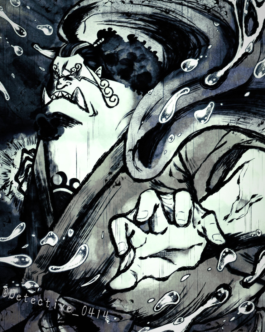 Safebooru - 1boy cape chest tattoo commentary request detective 0414 ...