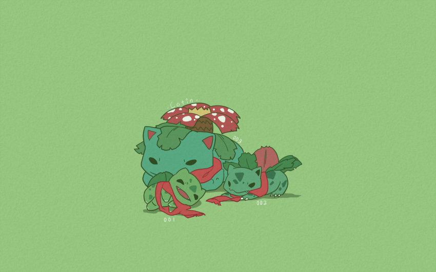 Safebooru - animal focus artist name black eyes bulbasaur catin claws ...