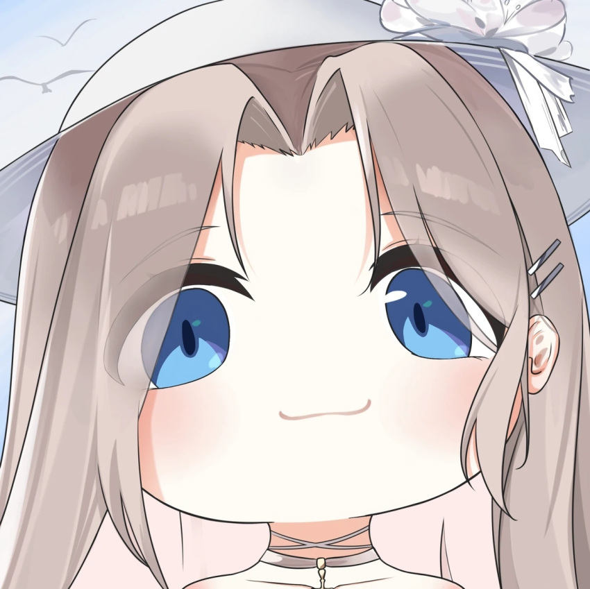 Safebooru - 1girl azur lane long hair quancy smile yorktown ii (azur lane) | 5154736