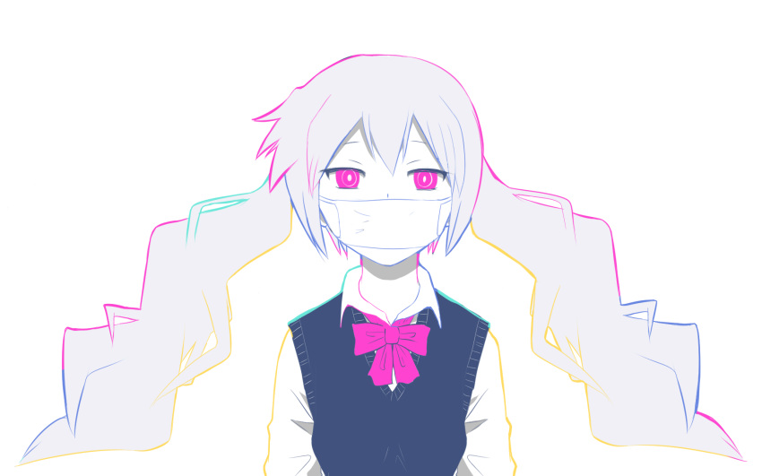 Safebooru - 1girl alternate costume blue hair bow hatsune miku highres ...