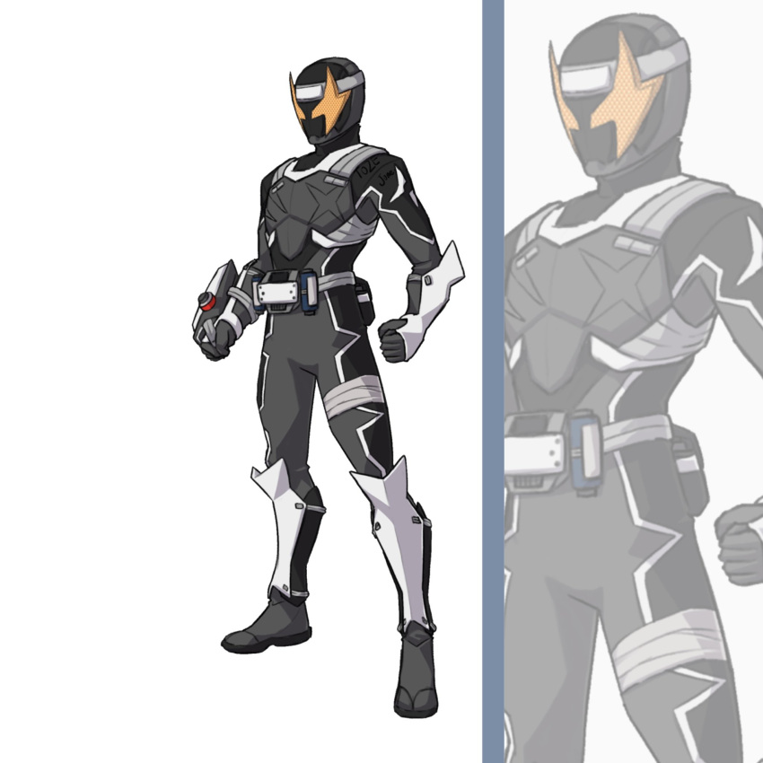 Safebooru - 1boy armor belt bodysuit character request compound eyes full body gloves helmet ...