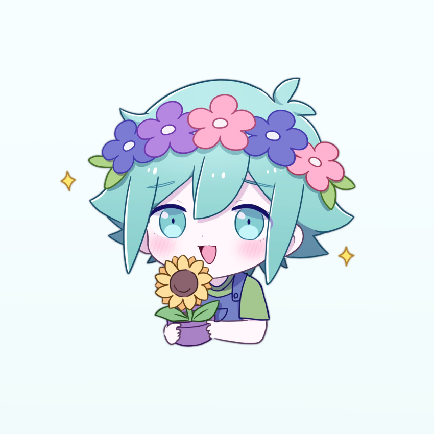 Safebooru - 1boy antenna hair basil (headspace) (omori) basil (omori ...