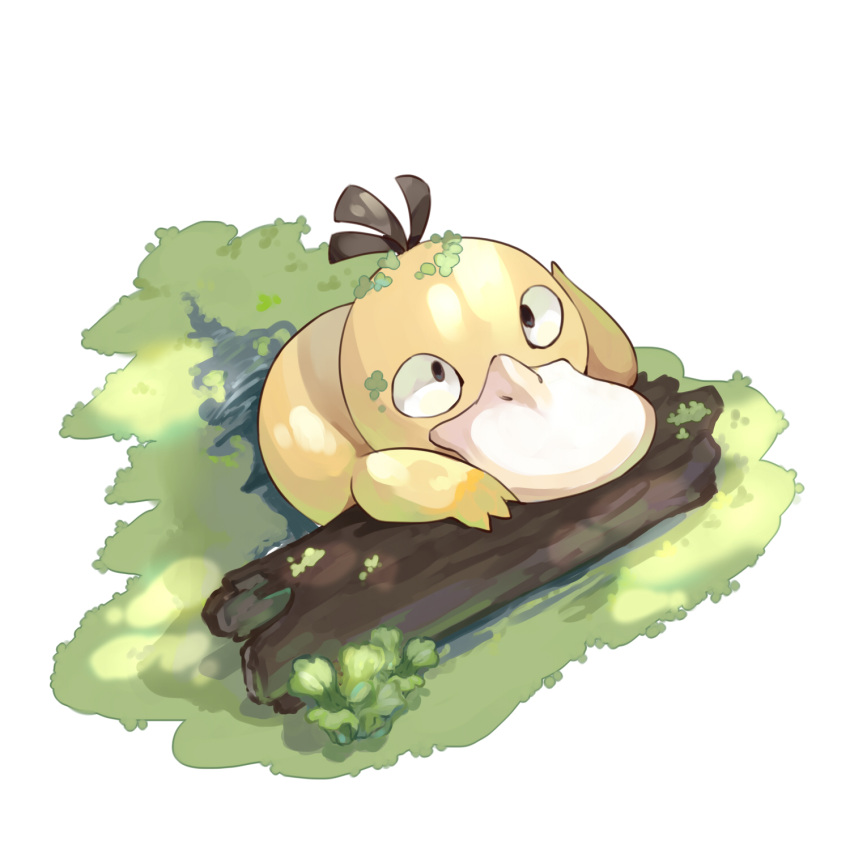 Safebooru - algae animal focus black eyes closed mouth dlitw from above ...