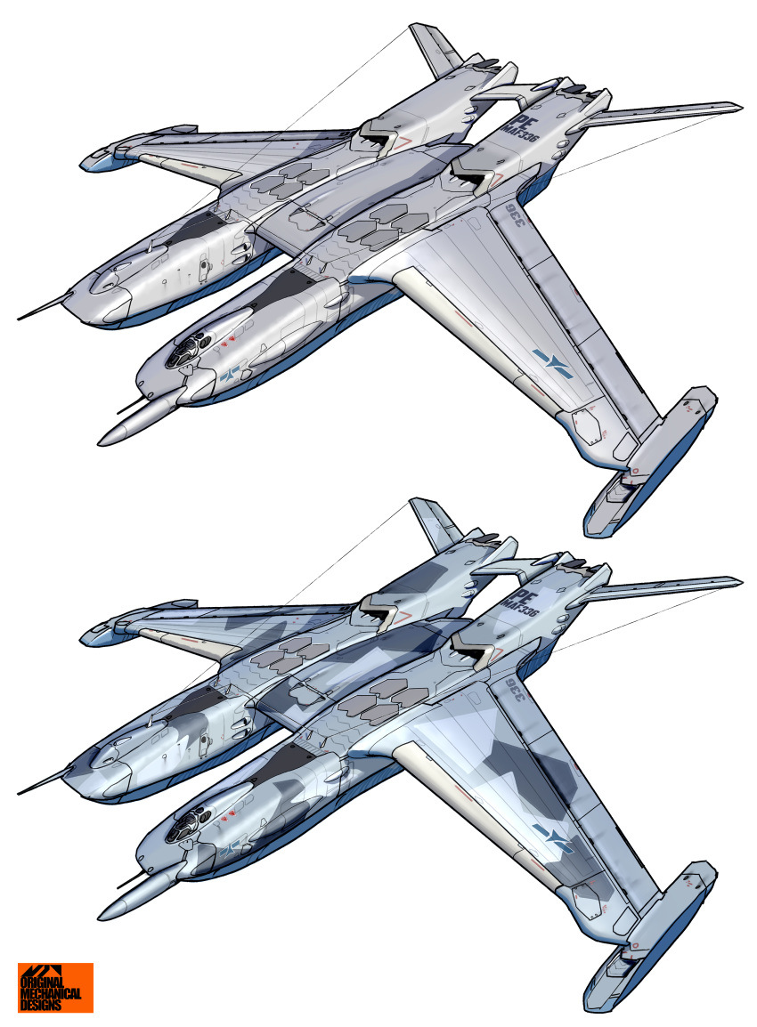 Safebooru Absurdres Aircraft Airplane Asterozoa Cable Canopy