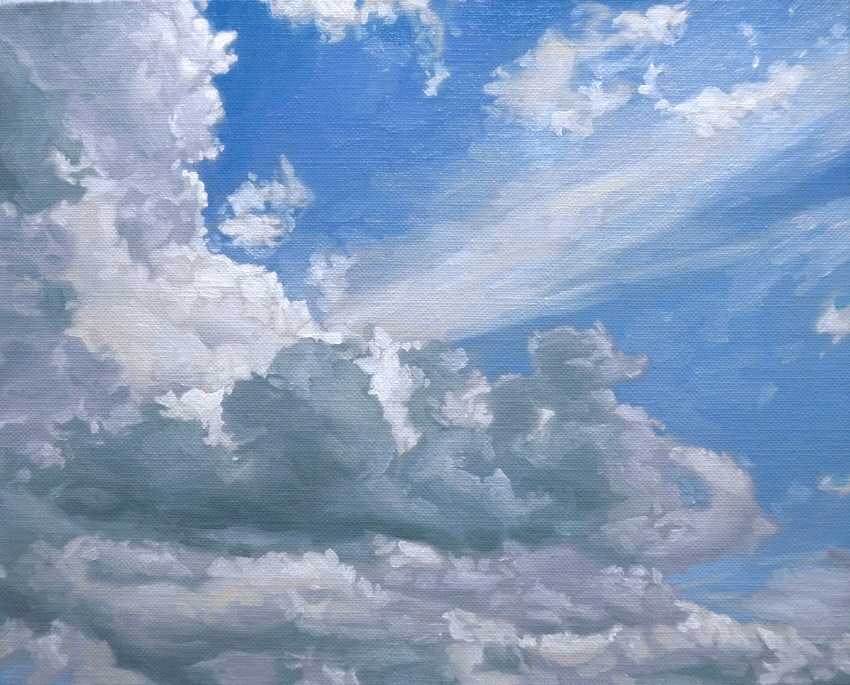 Safebooru - above clouds blue sky clouds cloudy sky day highres naoya ...
