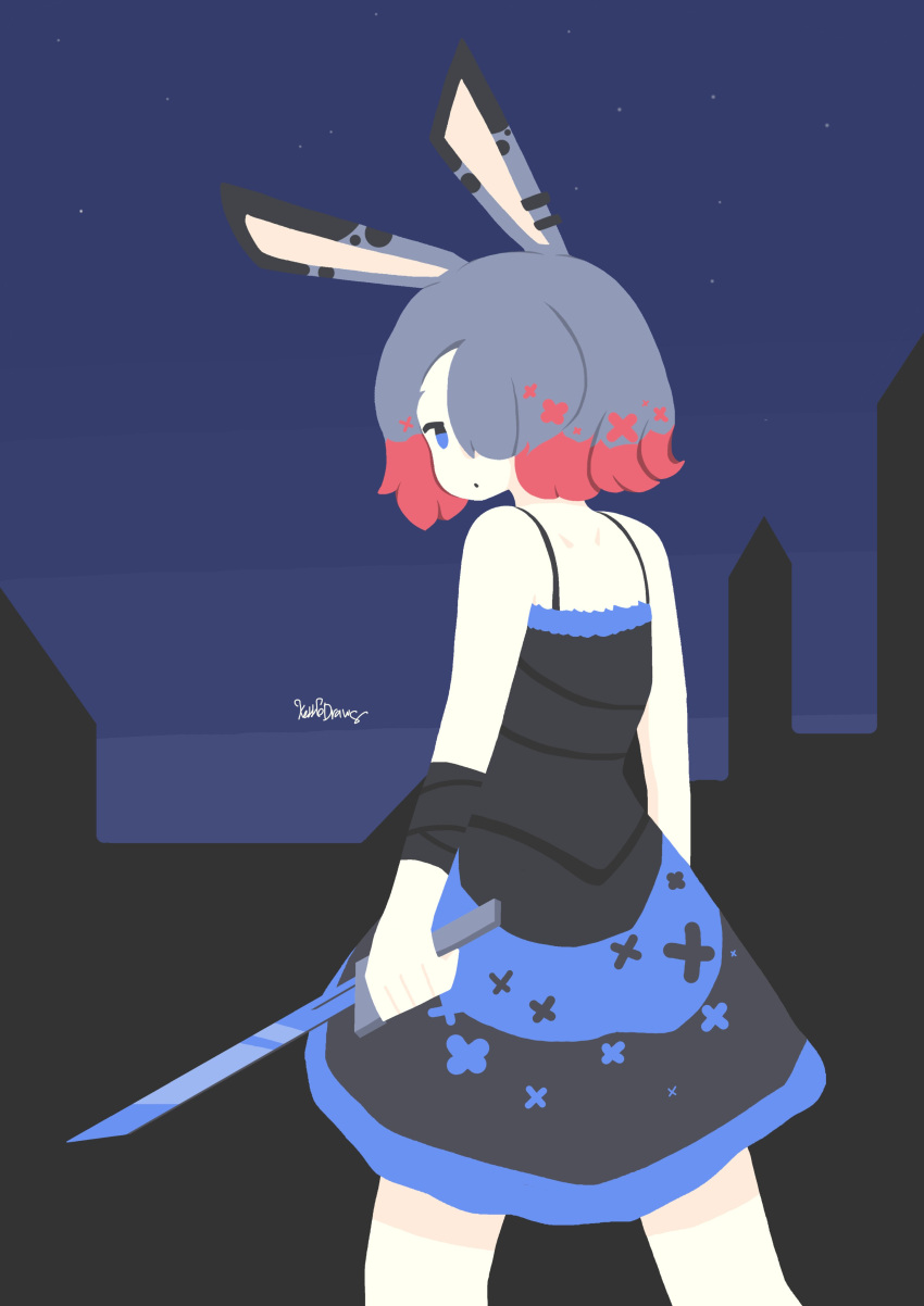 Safebooru - 1girl absurdres animal ears assassin rabbit black camisole ...