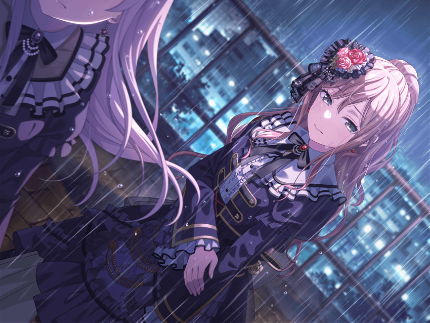 Safebooru - bang dream! brown hair dress green eyes imai lisa long hair ...