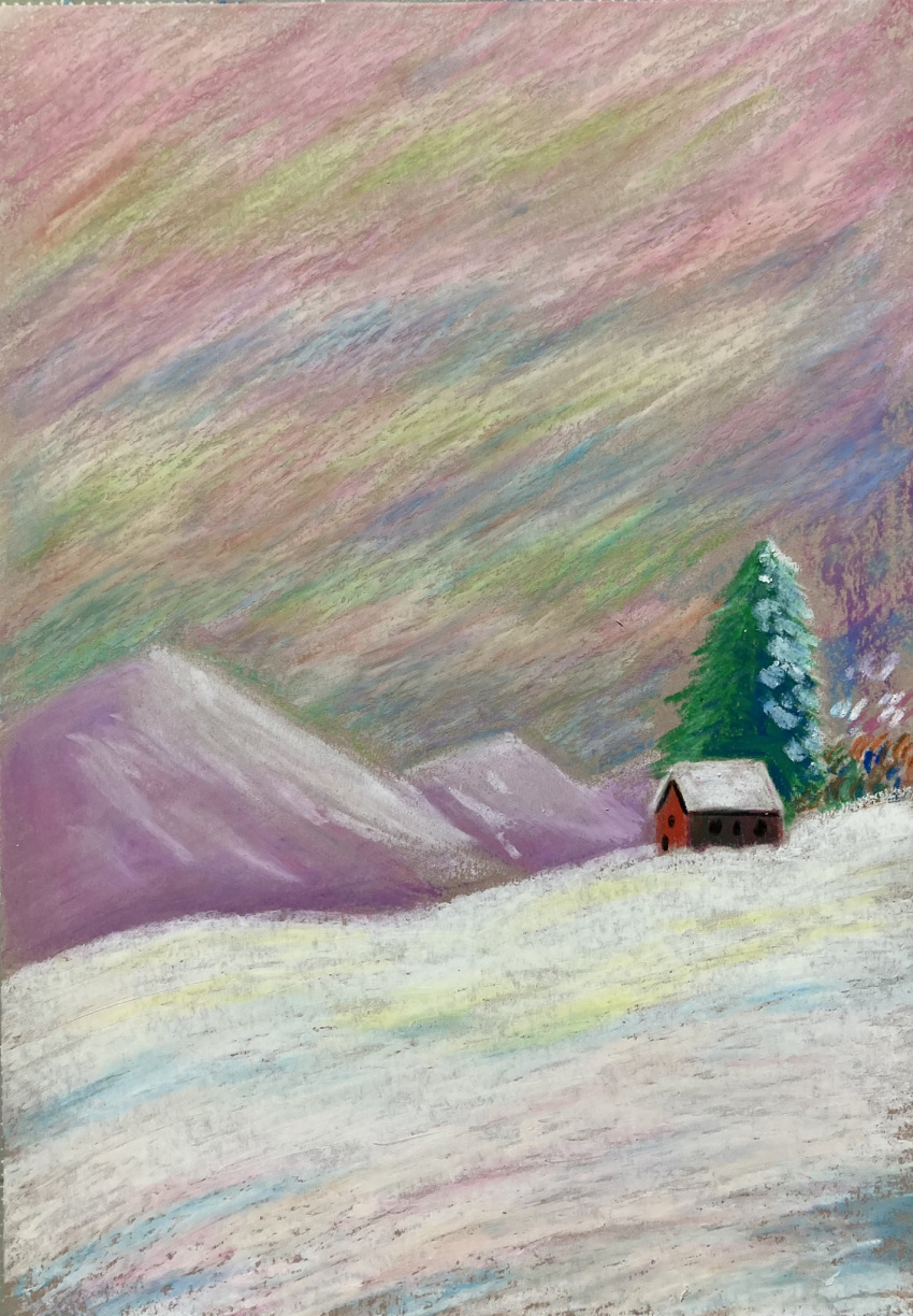 Safebooru - colored pencil (medium) heibon ika otto highres house ...