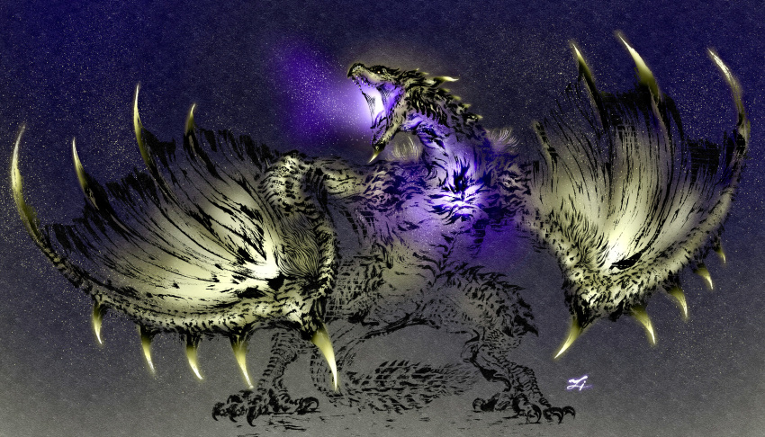 Safebooru - absurdres chin spike deadpool yuchan dragon dragon horns ...