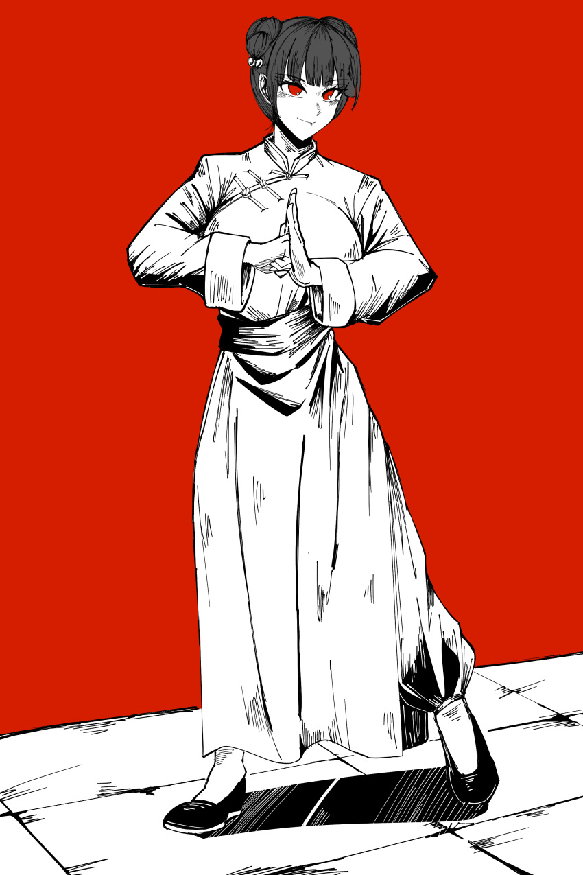 Safebooru - 1girl absurdres china dress chinese clothes dress fighting ...