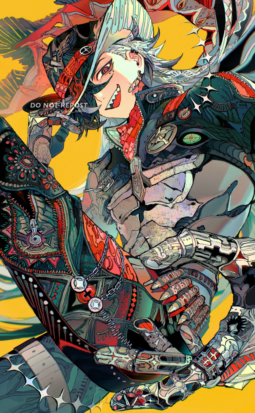 Safebooru - 1boy absurdres boothill (honkai: star rail) bullet earrings ...