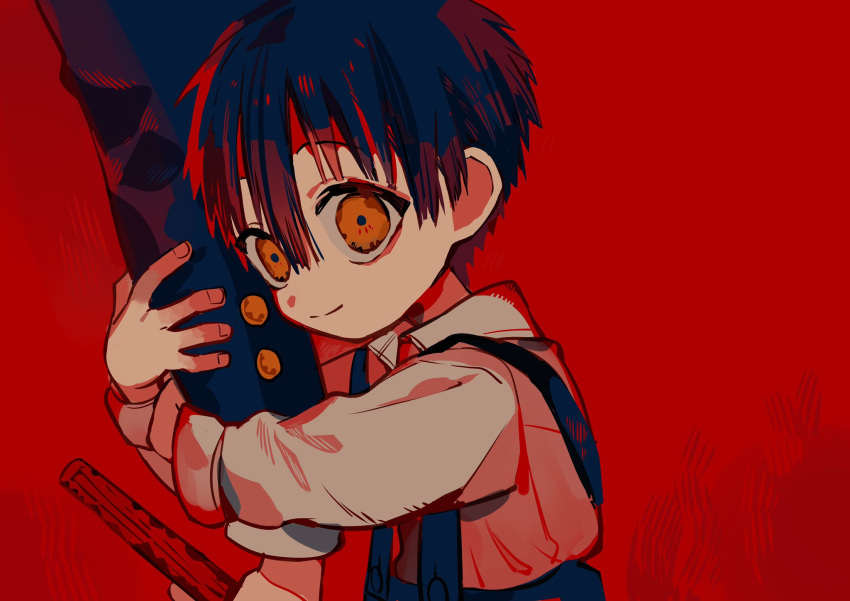 Safebooru - 2boys age difference aged down arm hug black overalls ...