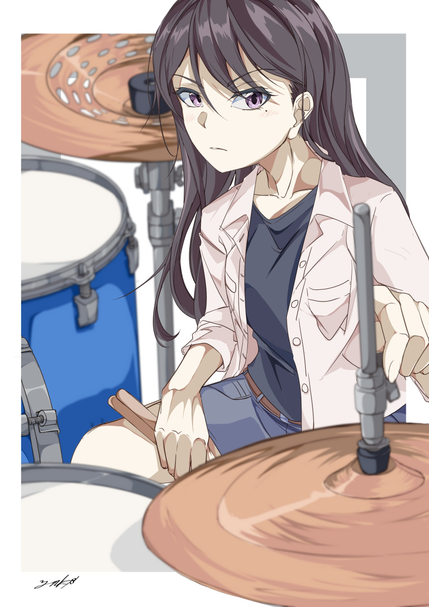 Safebooru - 1girl absurdres bang dream! bang dream! it's mygo!!!!! belt ...