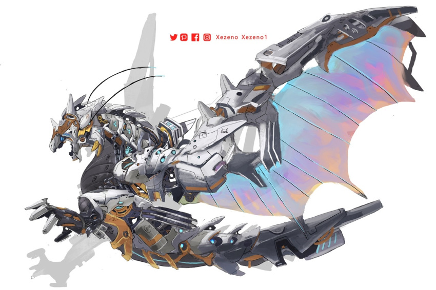 Safebooru - artist name from side full body joints mechanical wings ...