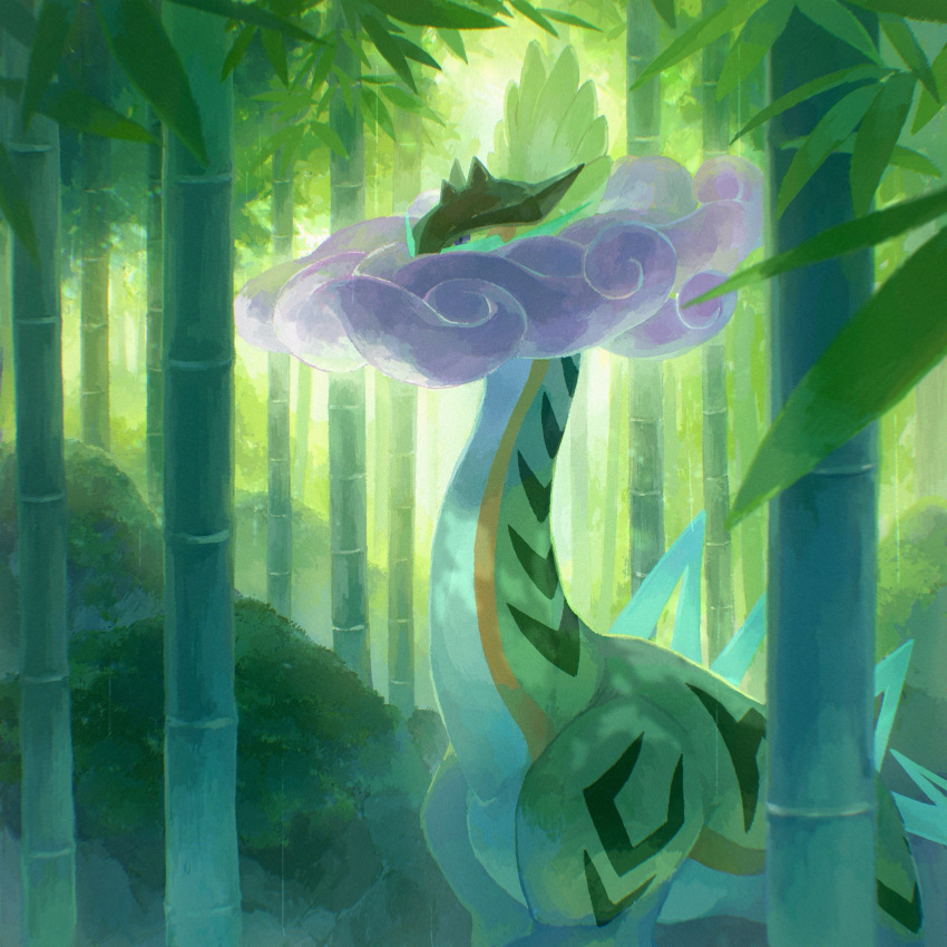 Safebooru - bamboo bamboo forest bush colored sclera commentary request ...