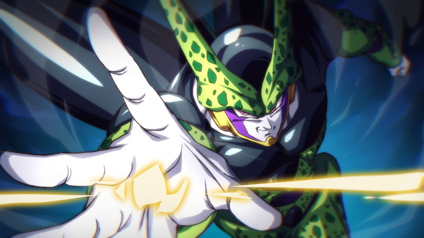 Safebooru - 1boy cell (dragon ball) closed mouth colored skin ...