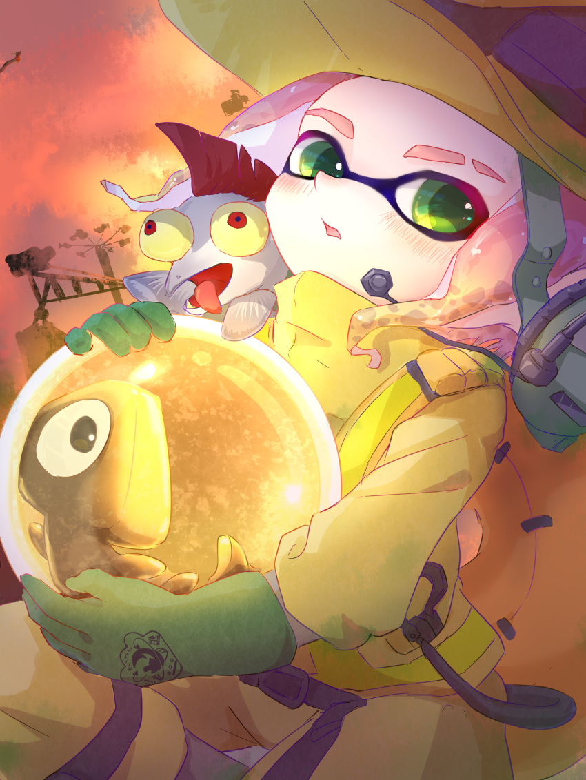 Safebooru - 1girl absurdres commentary request eyebrow cut fish stick ...