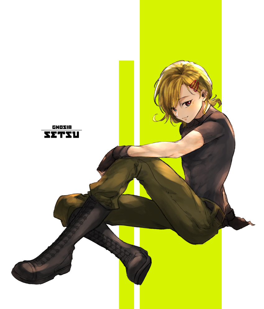 Safebooru - 1girl 1other absurdres antenna hair blonde hair character ...