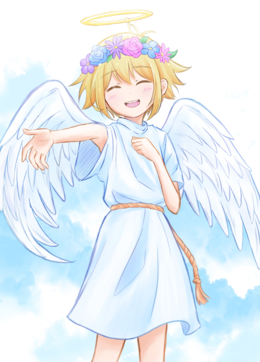 Safebooru - 1boy absurdres angel basil (faraway) (omori) basil (omori ...