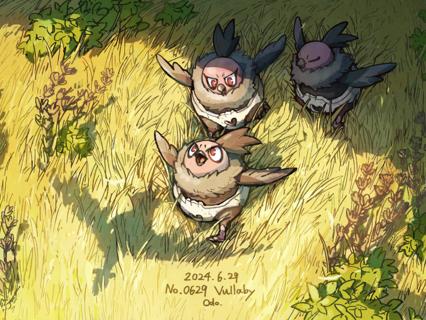 Safebooru - character name commentary request dated day grass highres ...