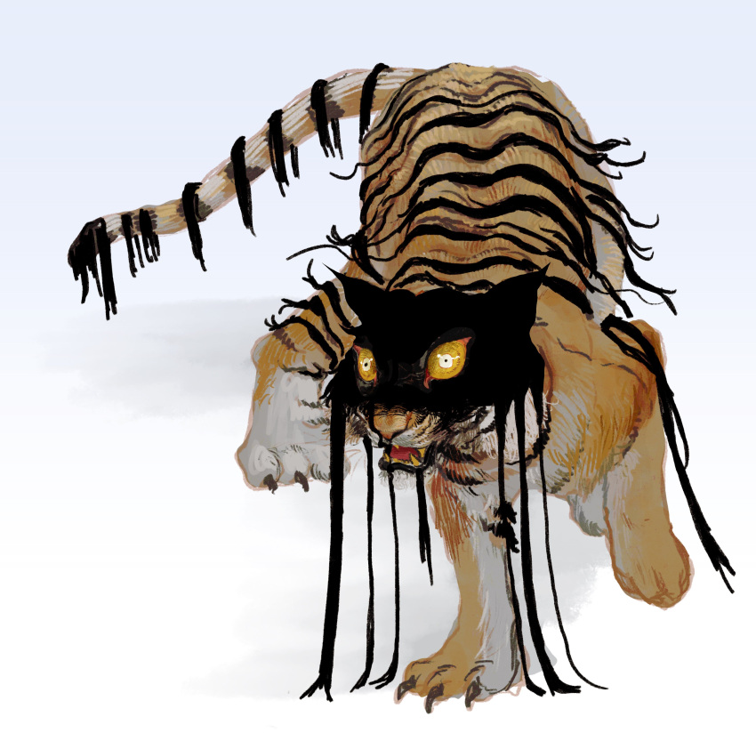 Safebooru - absurdres animal focus blue background colored sclera dream ...