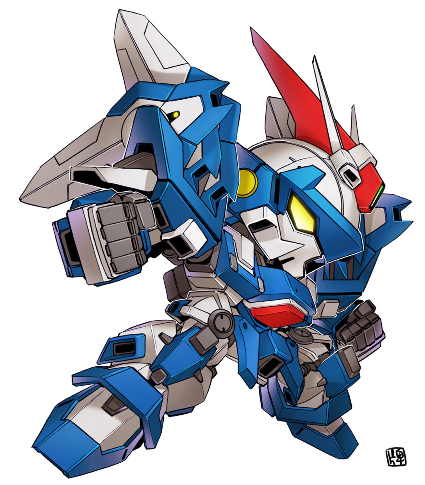 Safebooru - ashsaviour clenched hands full body funnels (gundam ...