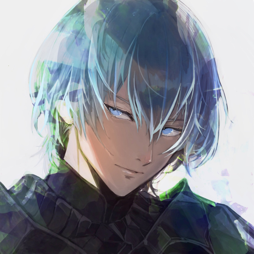 Safebooru - 1boy armor black armor blue eyes blue hair byleth (fire ...
