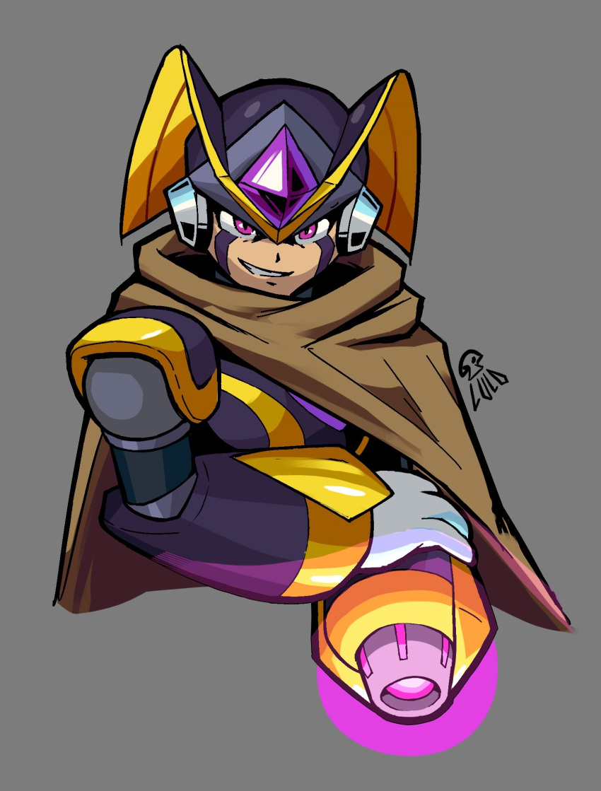 Safebooru - 1boy adapted costume alternate costume android arm cannon ...