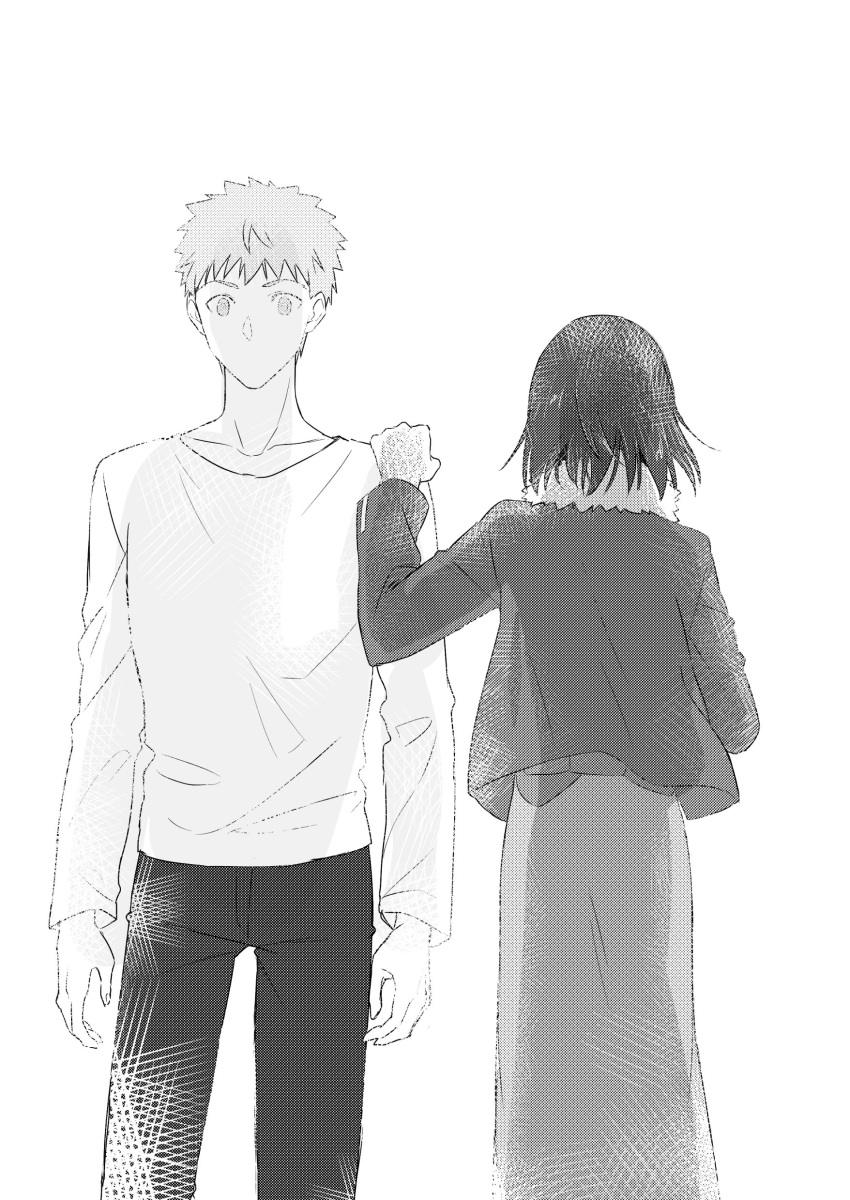 Safebooru - absurdres blue kimono emiya shirou fate/stay night fate ...