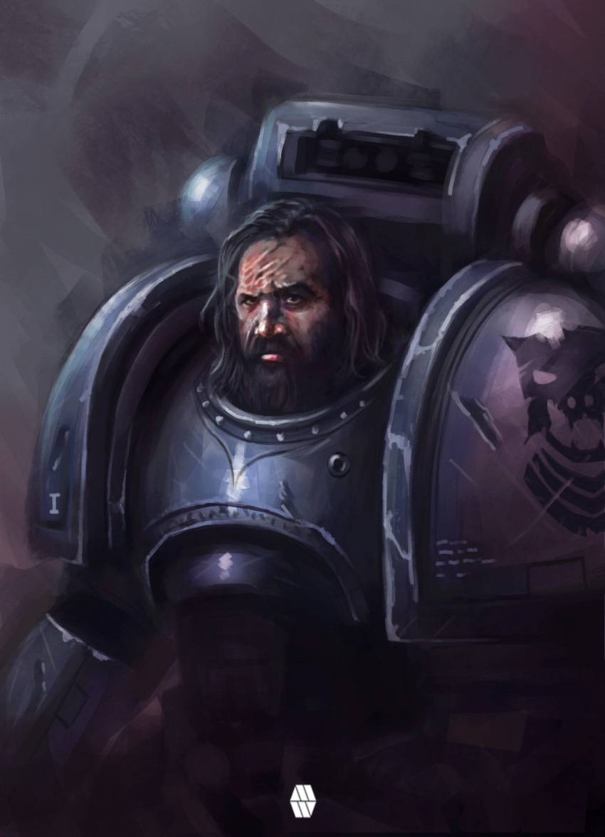 Safebooru - 1boy a song of ice and fire adeptus astartes armor beard ...