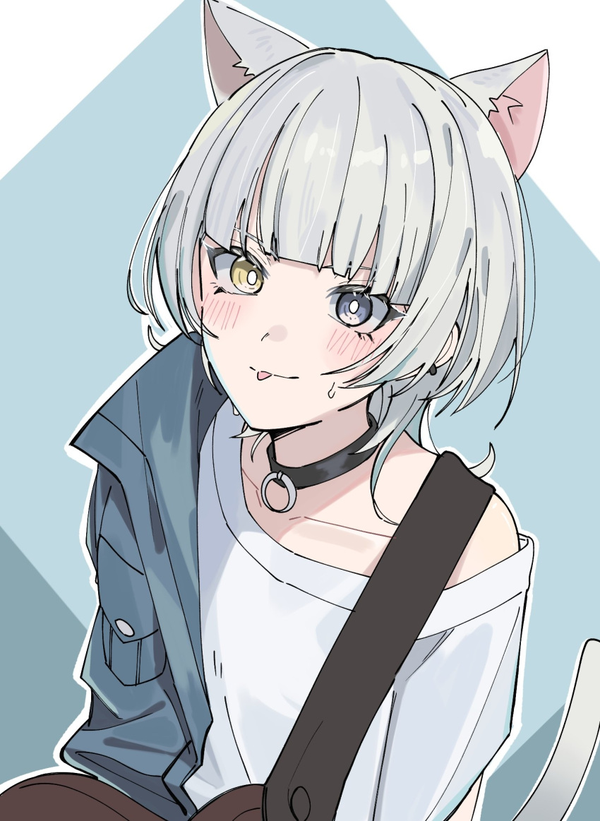 Safebooru - 1girl animal ears bang dream! bang dream! it's mygo!!!!! black choker blue eyes ...