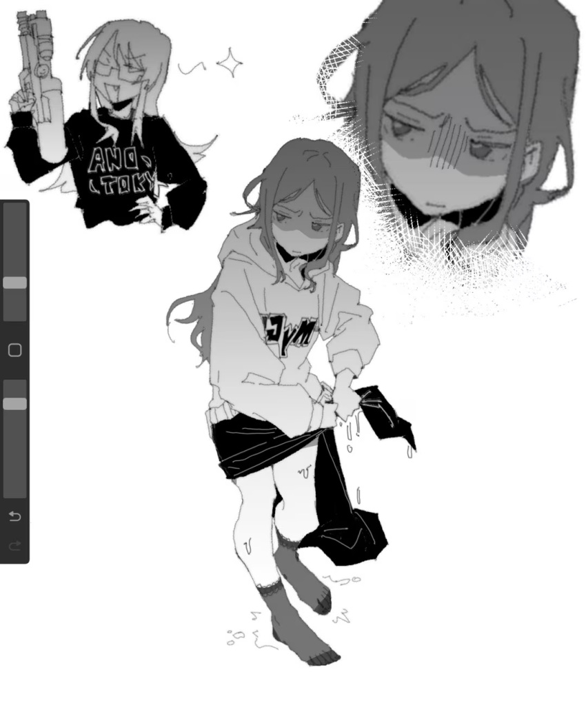 Safebooru - 2girls art program in frame bang dream! bang dream! it's mygo!!!!! character name ...