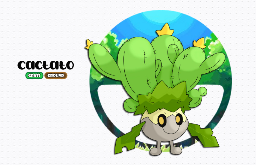 Safebooru - fakemon fakemon (creature) grass jhonnyboyarts nintendo ...