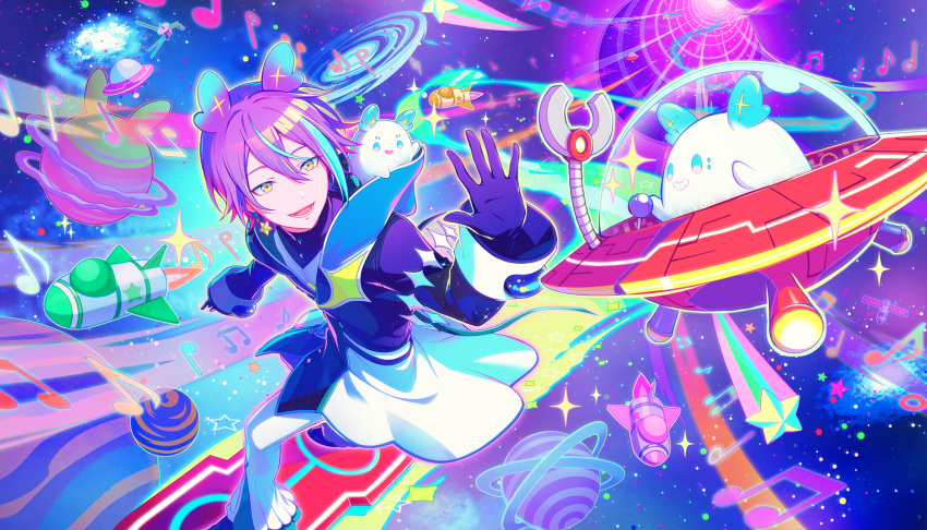 Safebooru - dress kamishiro rui official art project sekai purple hair ...
