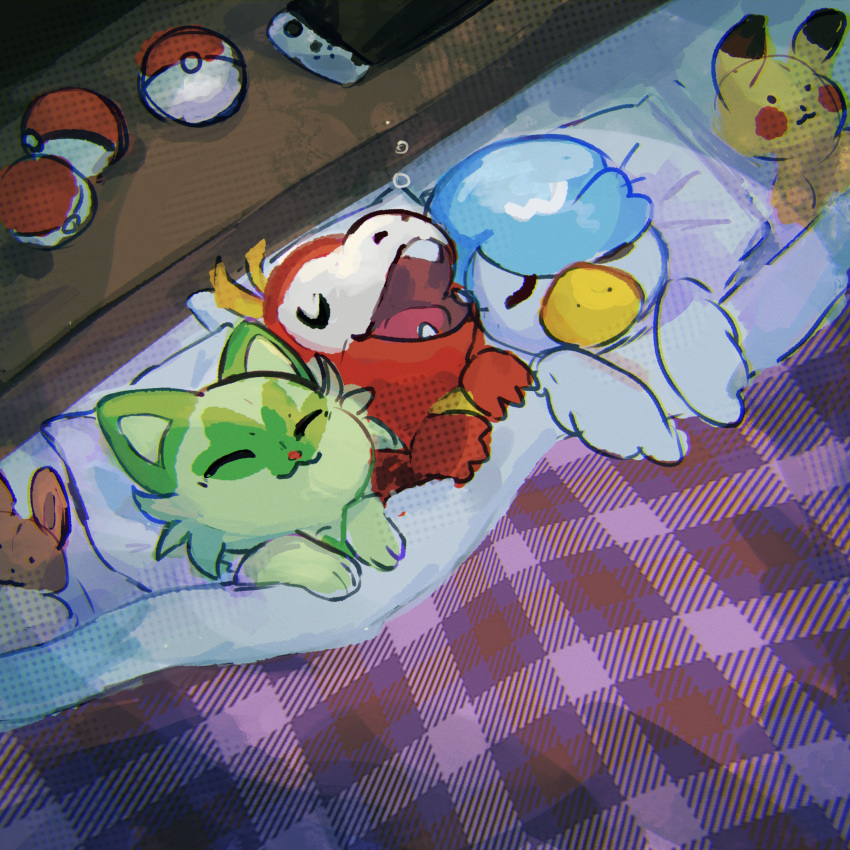 Safebooru - :3 absurdres bird cat closed eyes closed mouth commentary ...