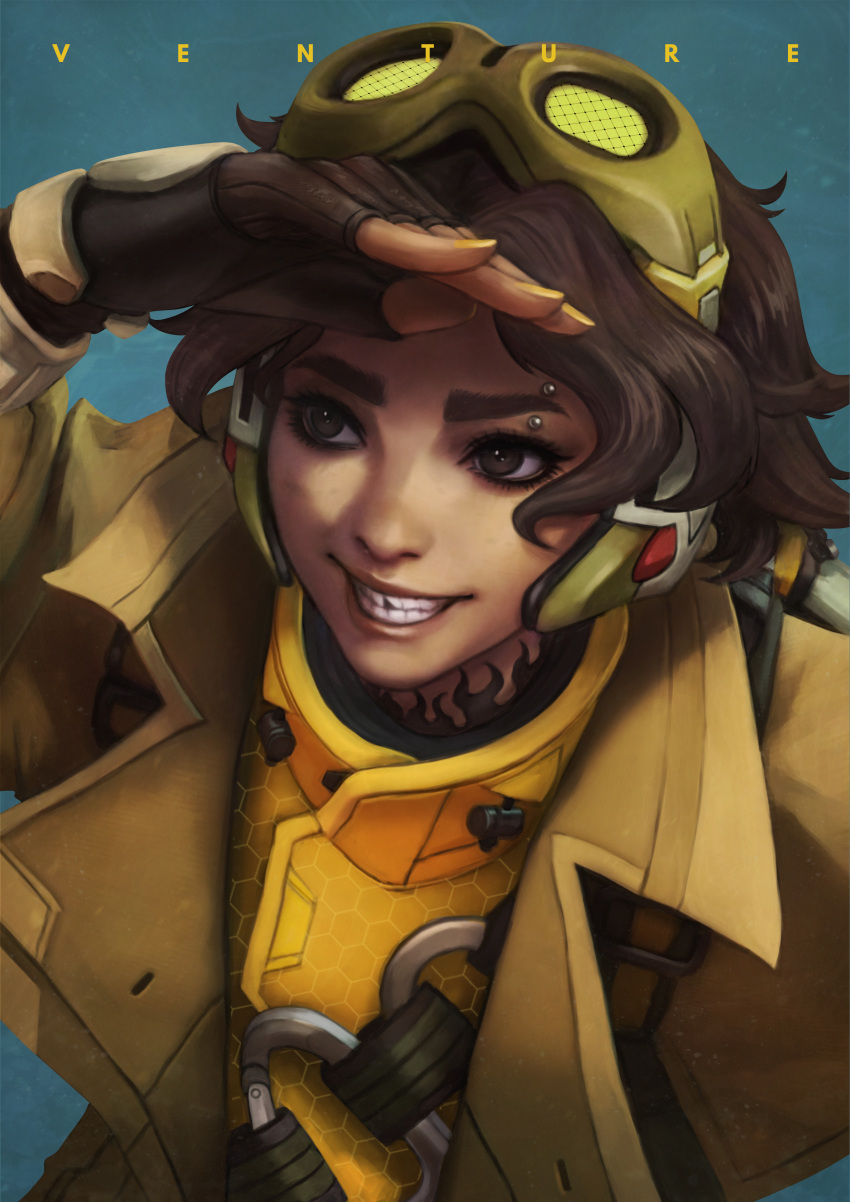 Safebooru - 1other absurdres backpack bag black gloves bodysuit broken ...